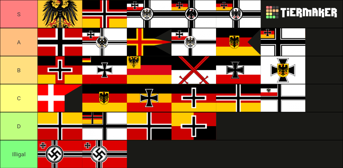 German war flags and war flag proposals Tier List (Community Rankings ...