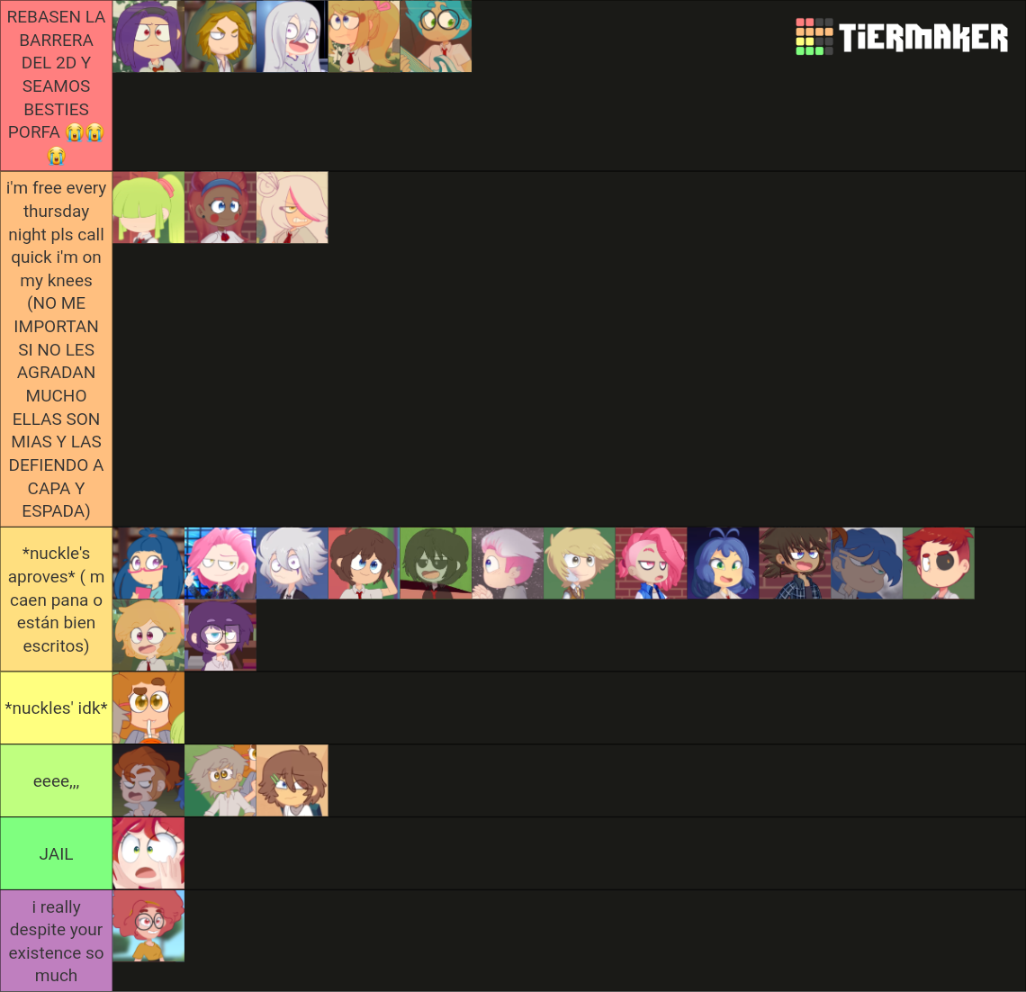 Fnafhs Tier List (Community Rankings) - TierMaker