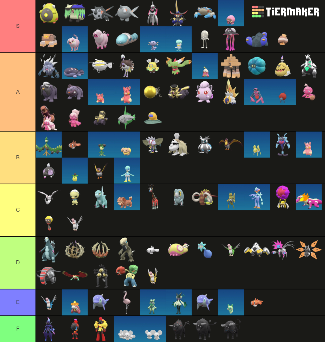 Shiny Pokemon Gen 9 Tier List (Community Rankings) - TierMaker