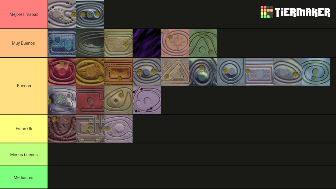 Zuma Deluxe + Zuma Online Maps Tier List (Community Rankings) - TierMaker