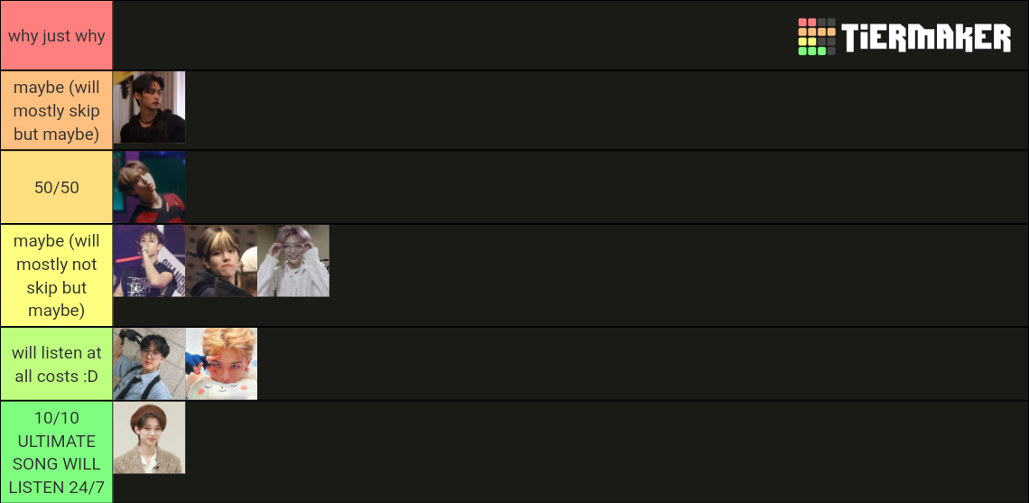 ranking skz replay songs Tier List (Community Rankings) - TierMaker