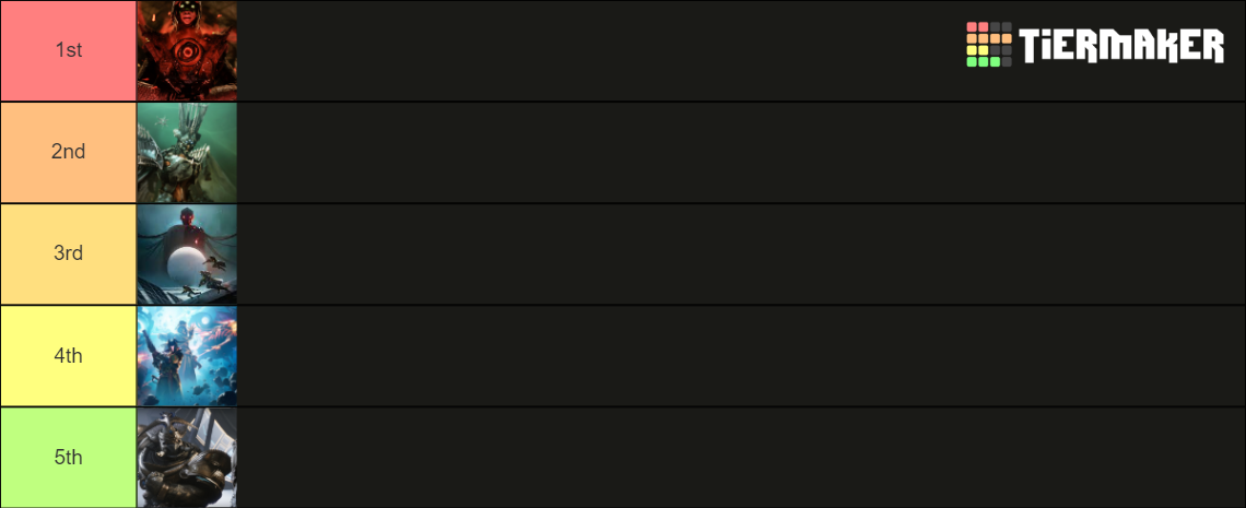 Destiny 2 Year 5 Content List Tier List (Community Rankings) - TierMaker