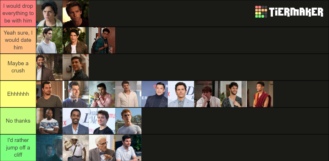 Male Netflix Characters Tier List (Community Rankings) - TierMaker