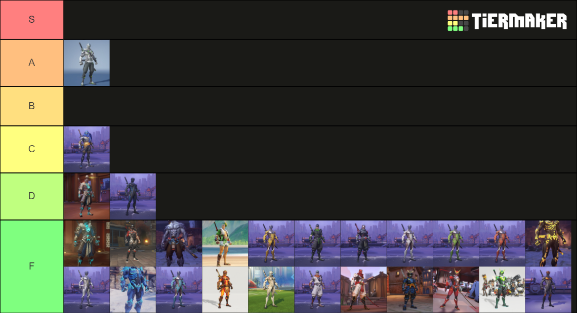 Genji Overwatch Skins (September 2022) Tier List (Community Rankings ...