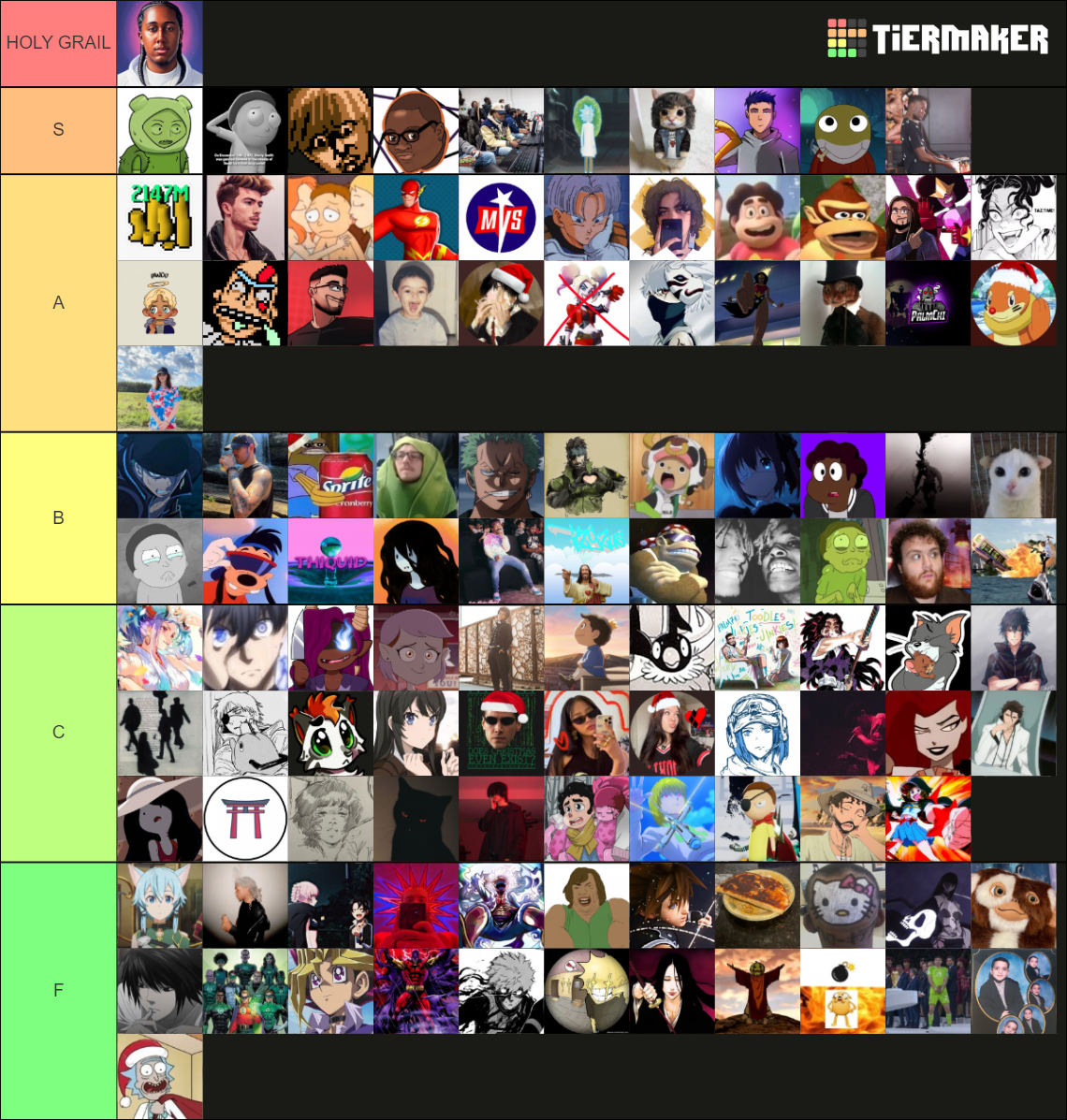 Multiverse AVI by SaintArnoldMVS Tier List (Community Rankings) - TierMaker