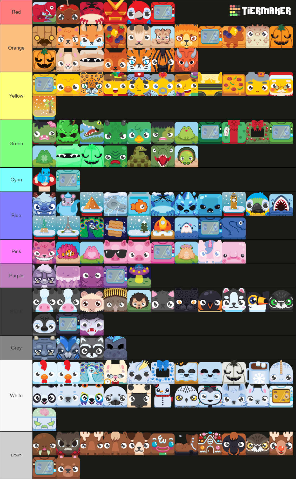 Blooket Blooks 2023 Tier List (Community Rankings) - TierMaker