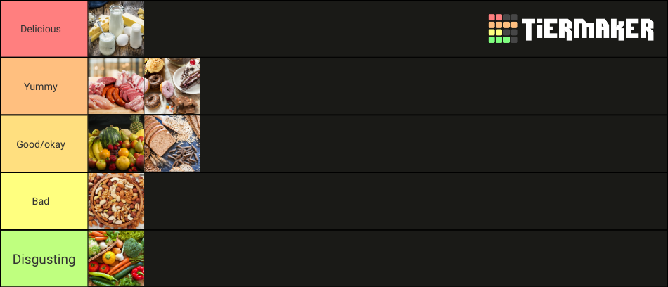 FOOD TIER LIST Tier List (Community Rankings) - TierMaker