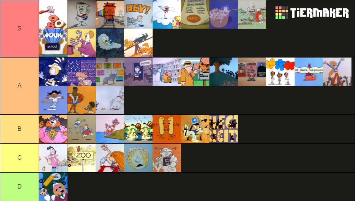 Schoolhouse Rock Songs