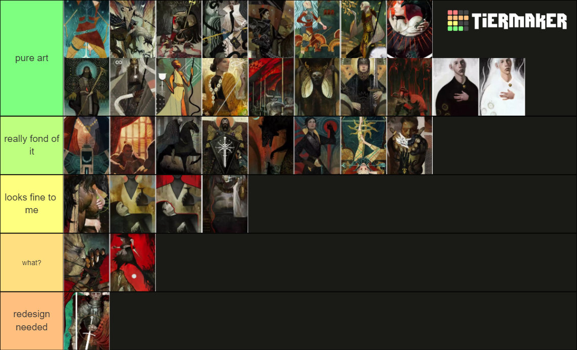 dragon age inquisition tarot cards Tier List (Community Rankings ...