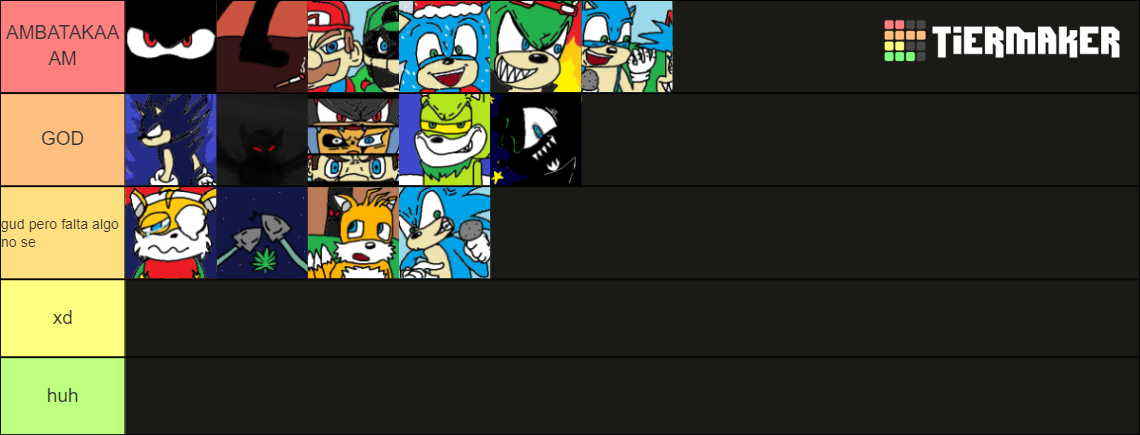 Tails Gets Trolled V4.1 Tier List (Community Rankings) - TierMaker