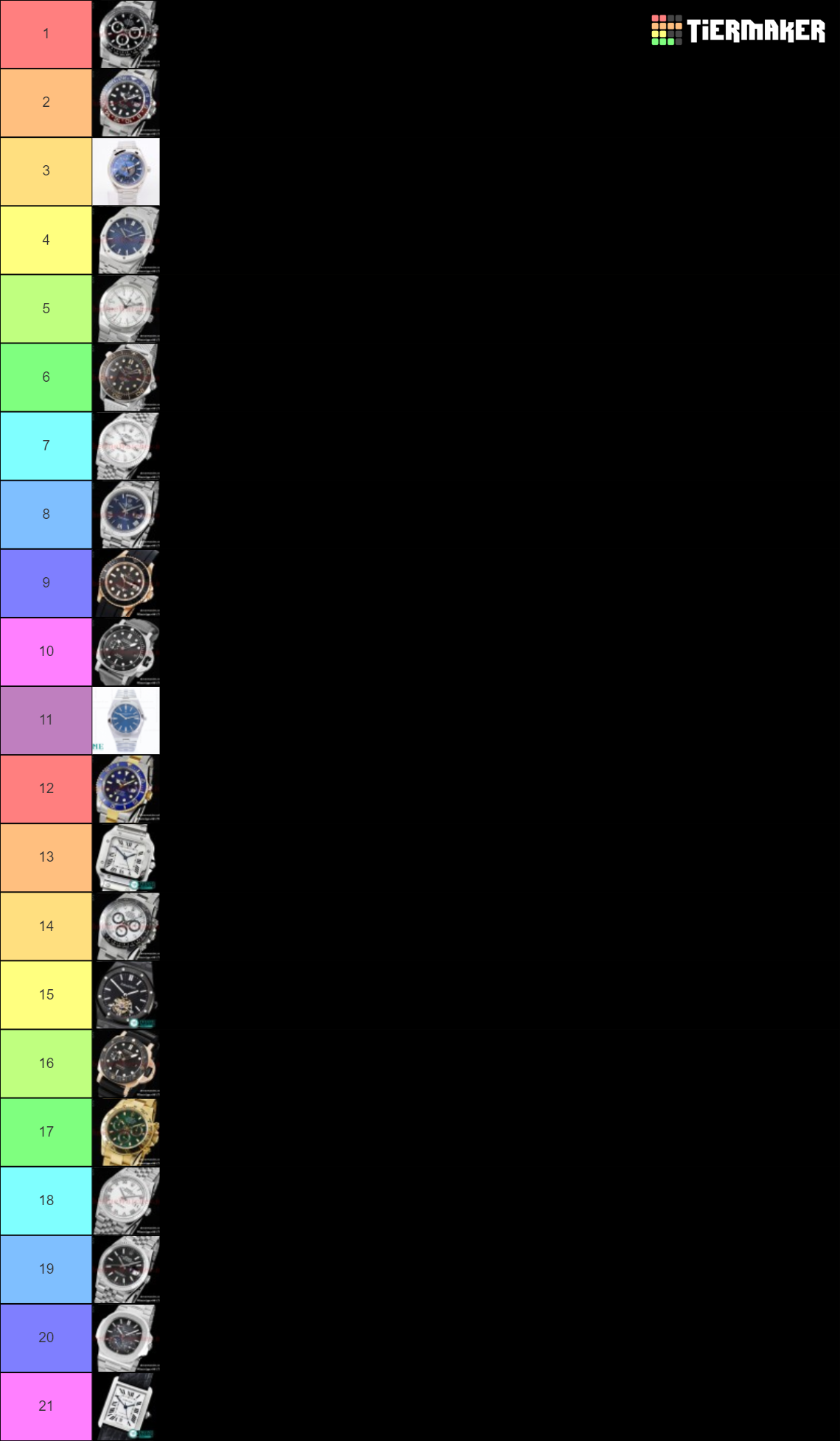 watch collection 2 Tier List (Community Rankings) - TierMaker