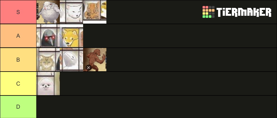 Fight of animal Tier List (Community Rankings) - TierMaker