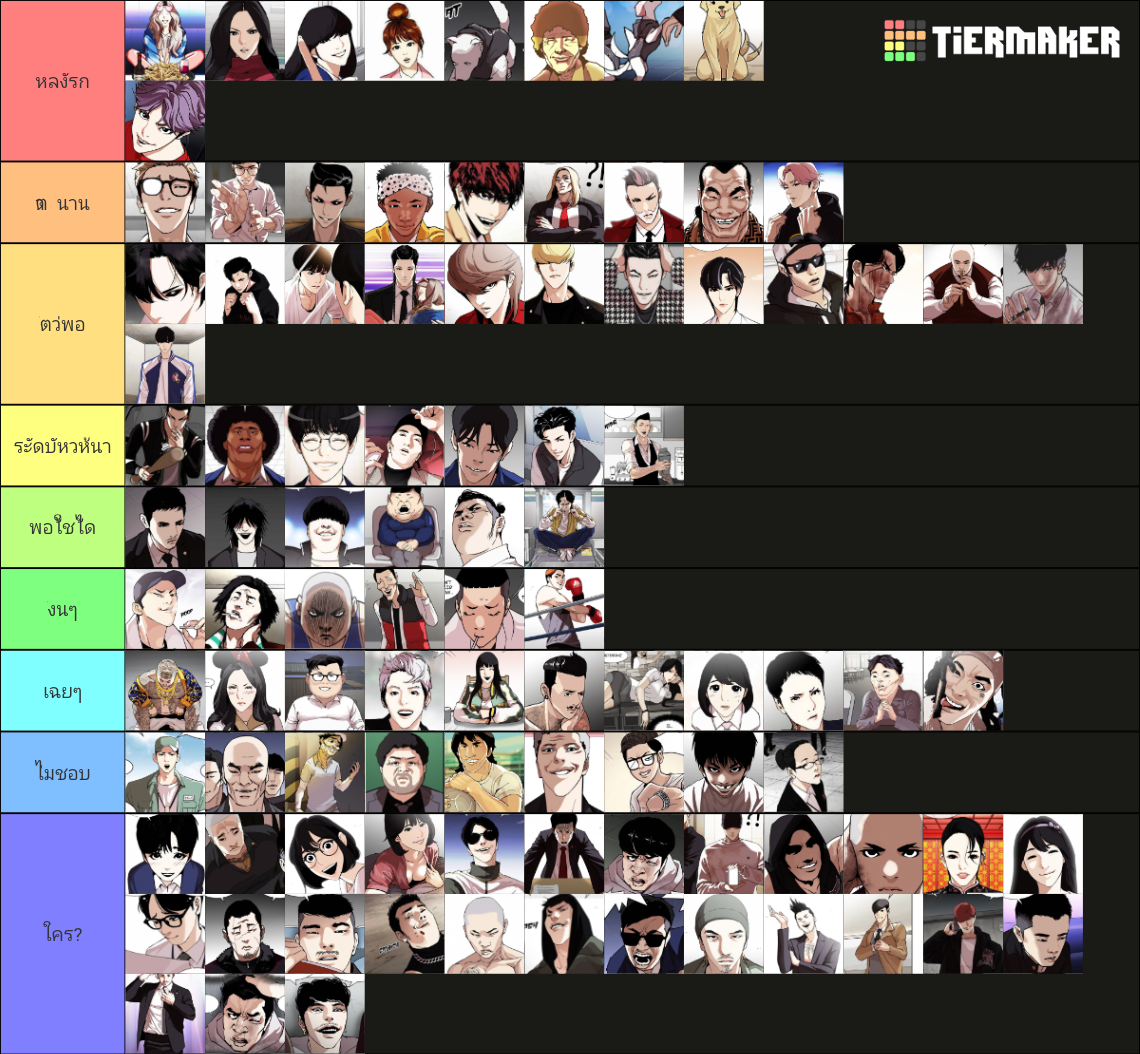 LOOKISM (100+ CHARACTERS) Tier List (Community Rankings) - TierMaker
