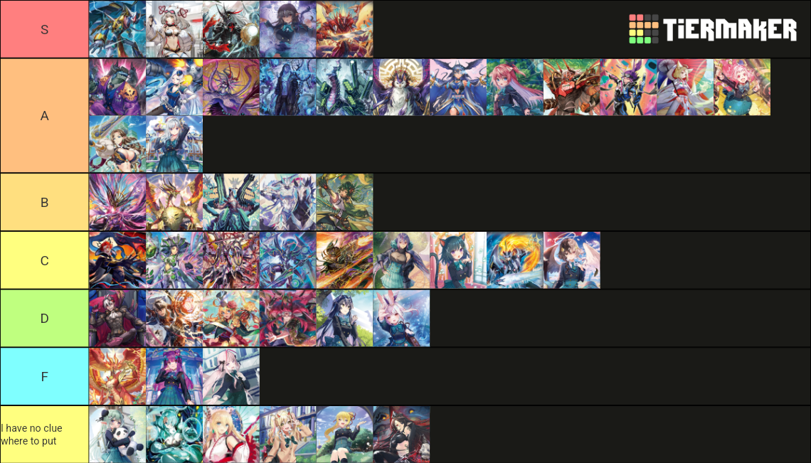 Vanguard tier v1 Tier List (Community Rankings) - TierMaker