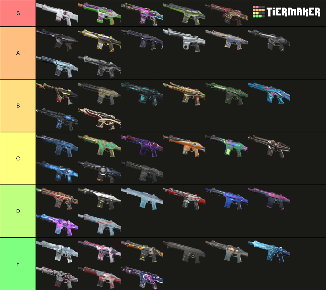 Valorant Phantom Skins (December 2022) Tier List (Community Rankings ...