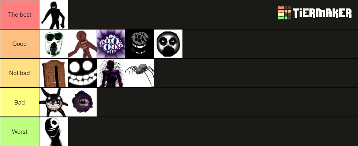 Doors all characters Tier List (Community Rankings) - TierMaker