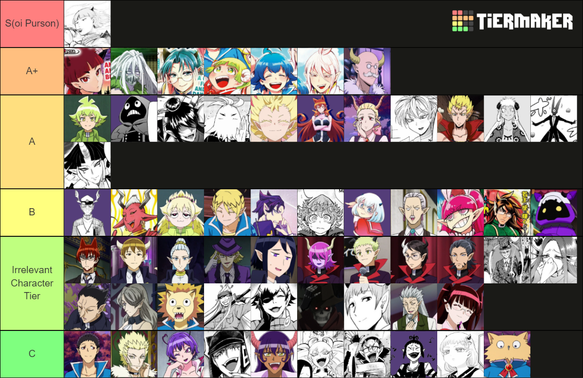 Mairimashita! Iruma-kun (+ manga characters) Tier List (Community ...