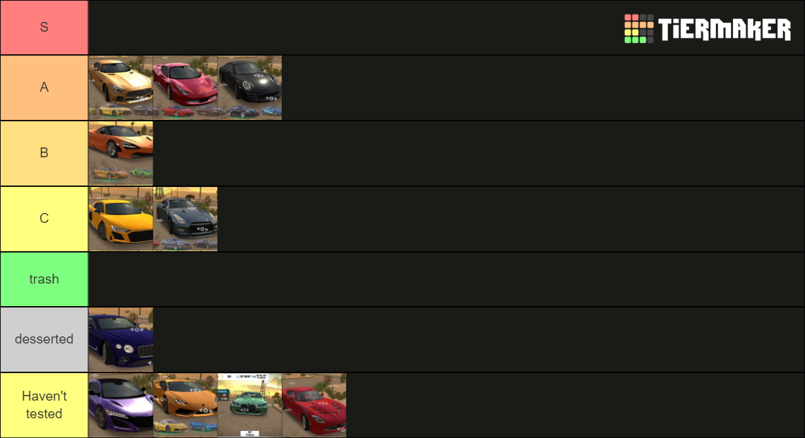 CPM GT3 Cars Tier List (Community Rankings) - TierMaker