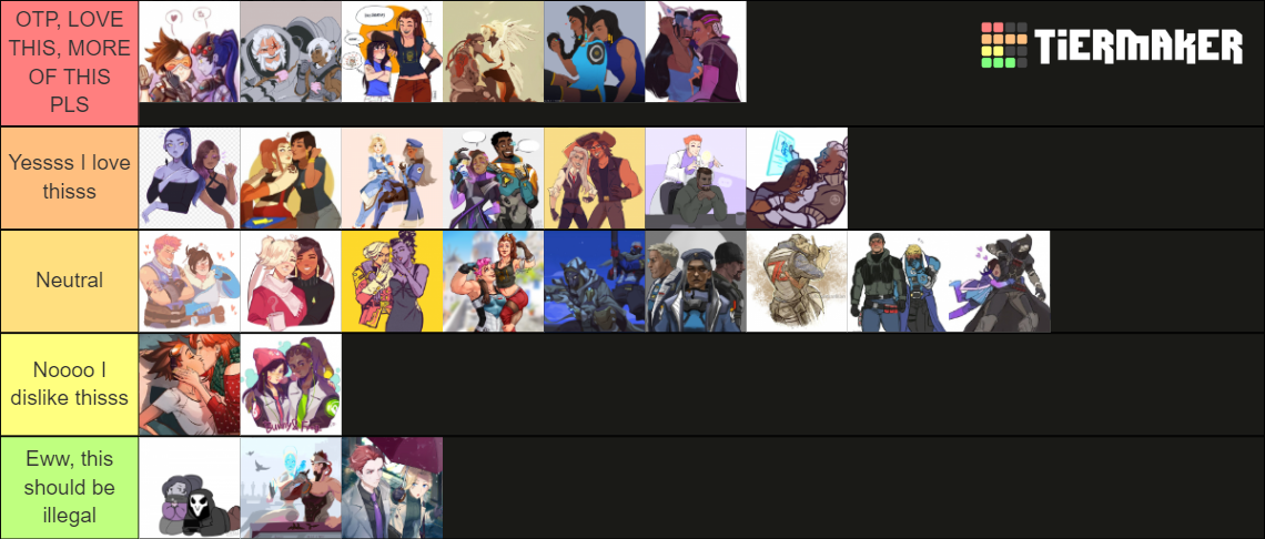 Overwatch ship Tier List (Community Rankings) - TierMaker