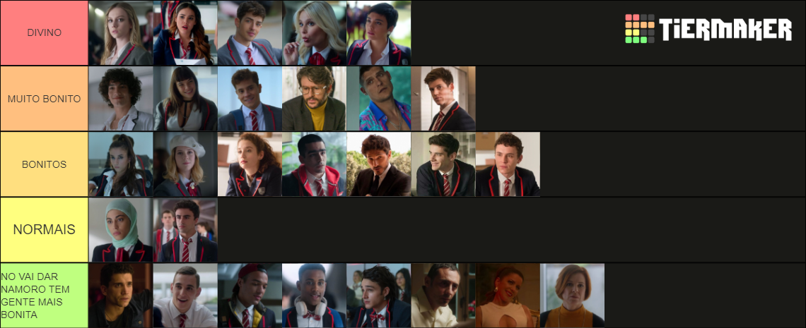 RANKING DE PERSONAGENS DE ELITE Tier List (Community Rankings) - TierMaker