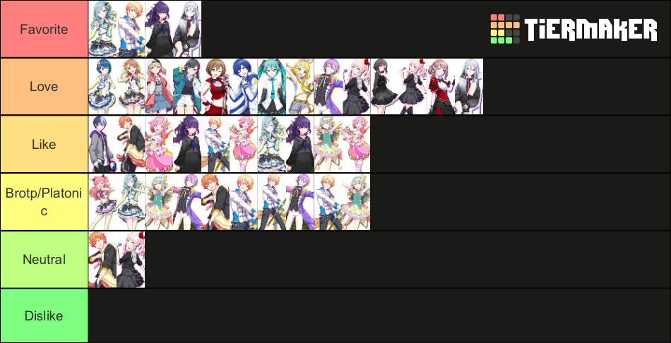 Project Sekai Ships Tier List (Community Rankings) - TierMaker