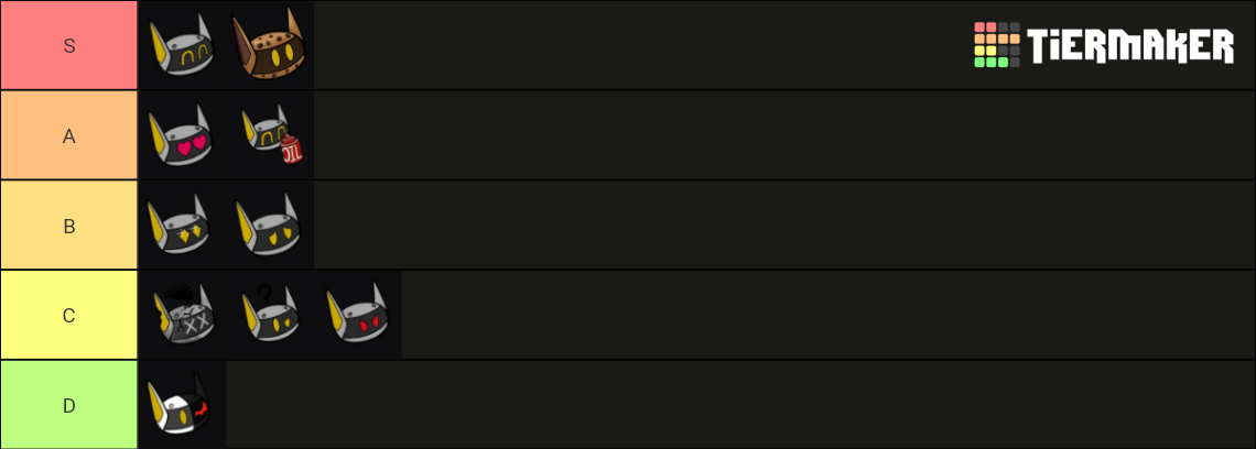 Weremachine emotes Tier List (Community Rankings) - TierMaker