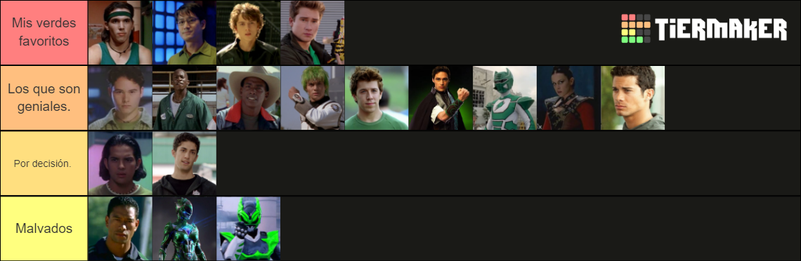 EVERY Green Power Ranger (as of 2020) Tier List (Community Rankings ...