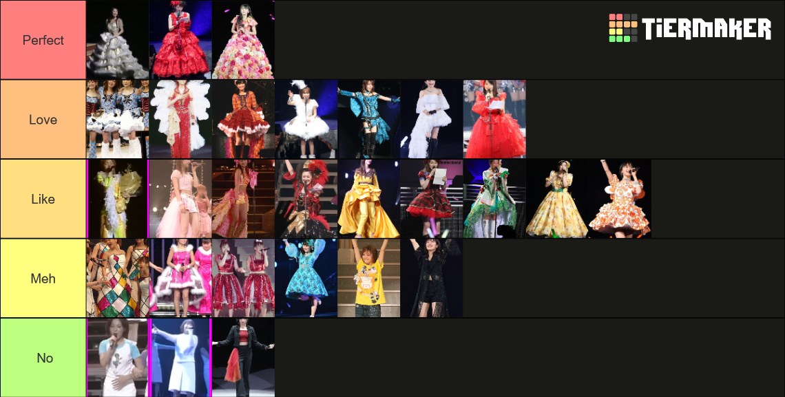 Morning Musume Graduation Outfits Tier List (Community Rankings ...
