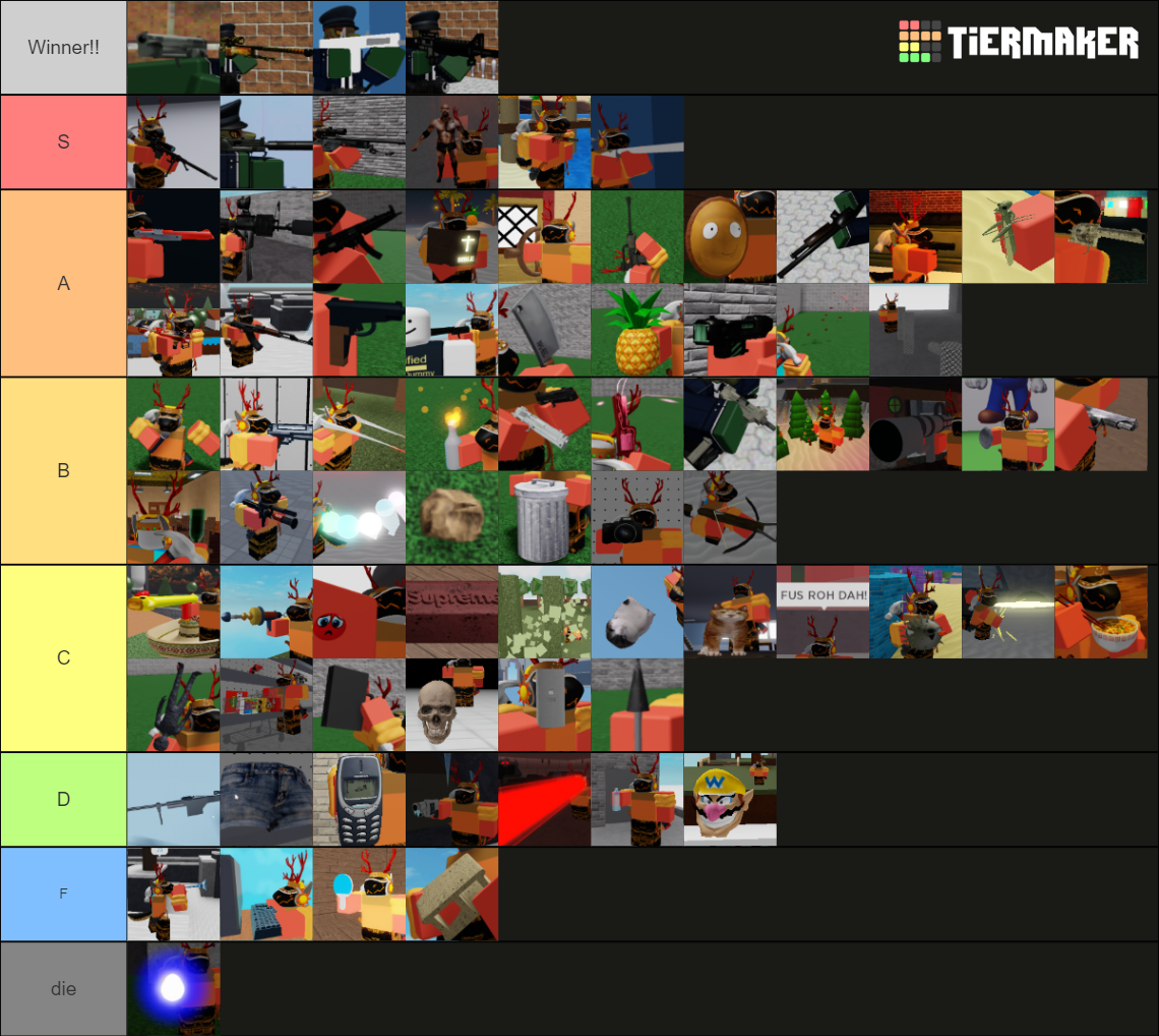 Item Asylum Ranged Items 2023 Halloween Update Tier List Community Rankings Tiermaker 3446