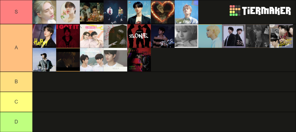 Stray Kids [SKZ RECORD/PLAYER] Tier List (Community Rankings) - TierMaker