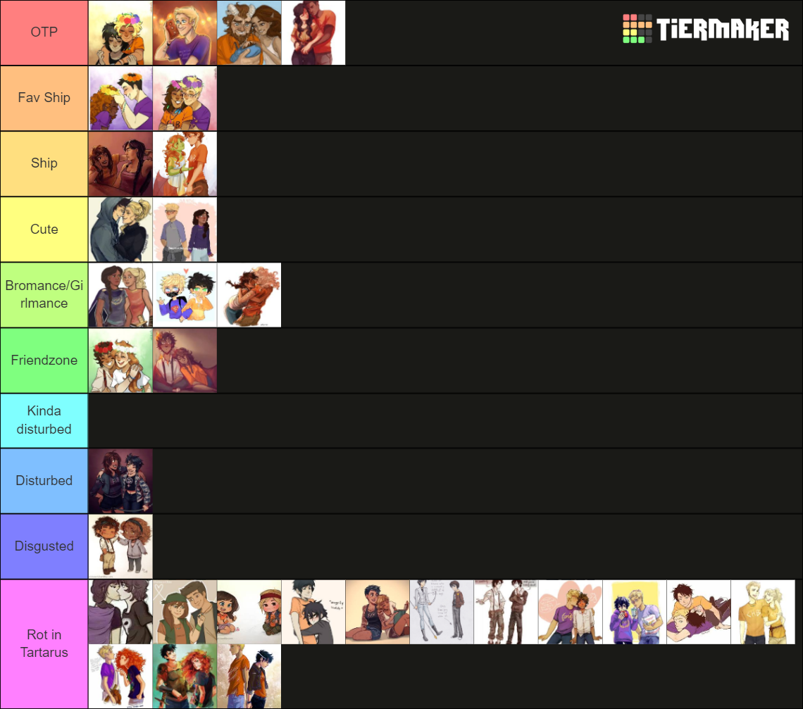 Riordanverse Ships Tier List (Community Rankings) - TierMaker