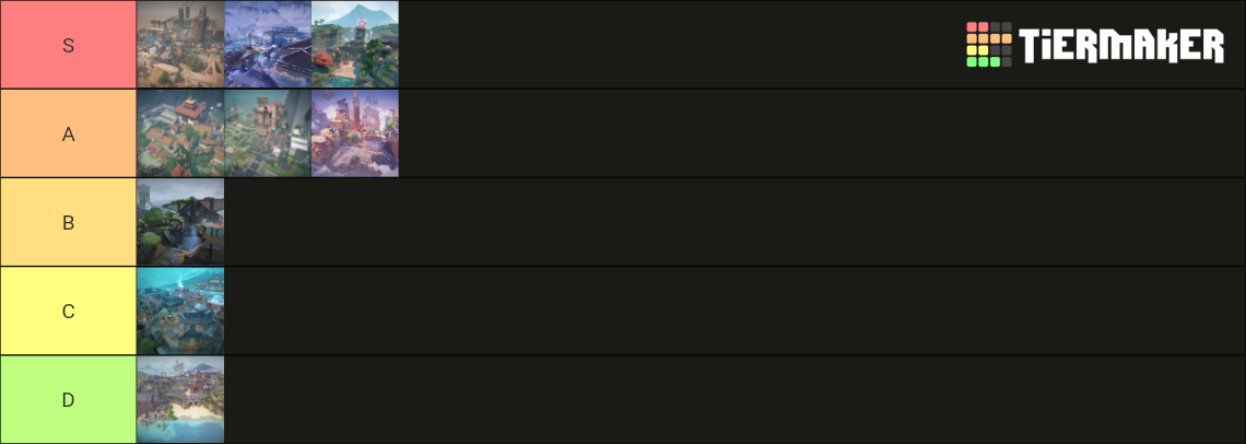 Valorant Map Tier List (Community Rankings) - TierMaker