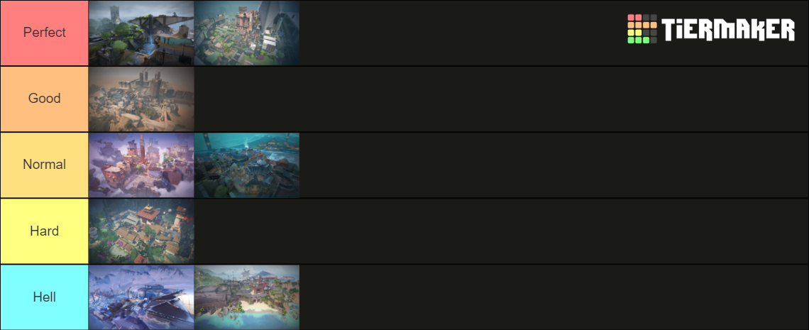 Valorant Maps (Including Pearl) Tier List (Community Rankings) - TierMaker