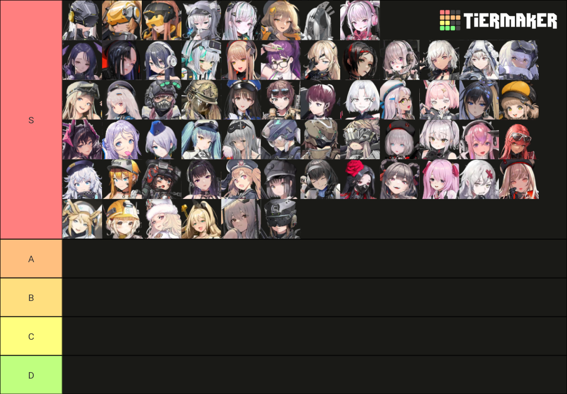 NIKKE-LIST Tier List (Community Rankings) - TierMaker