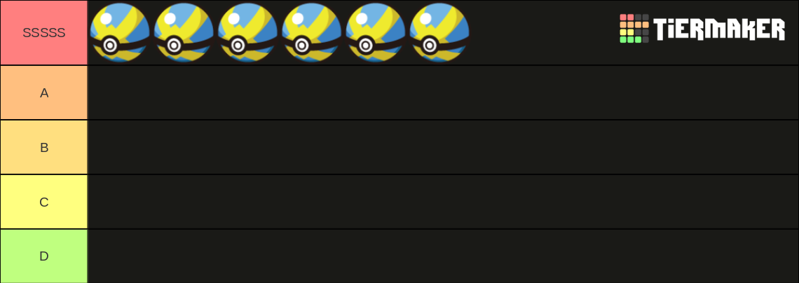 Pokeball Tier List (Community Rankings) - TierMaker