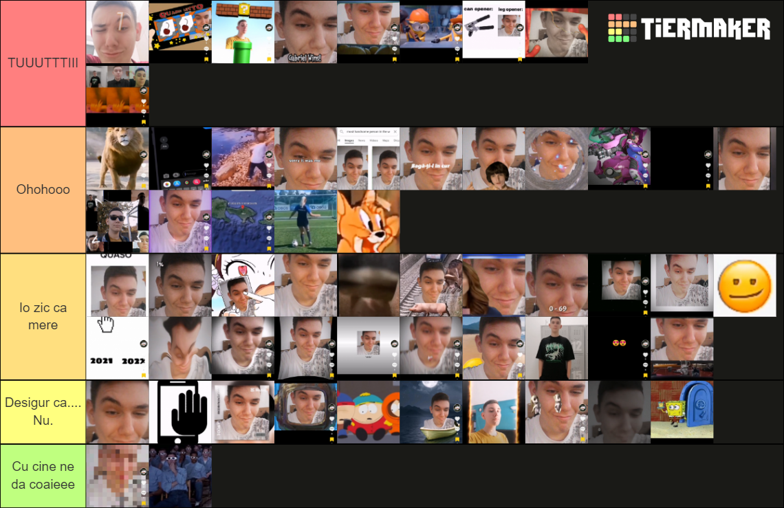 Gabi Video Funny Tier List (Community Rankings) - TierMaker