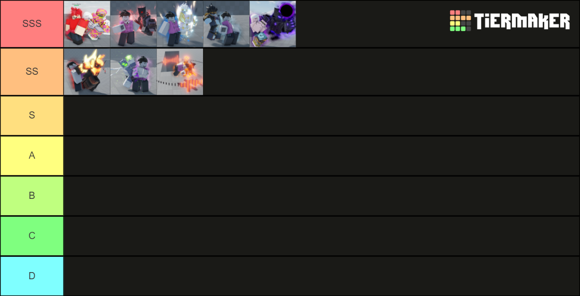 AUT SKINS (Molten and Starless) Tier List (Community Rankings) - TierMaker