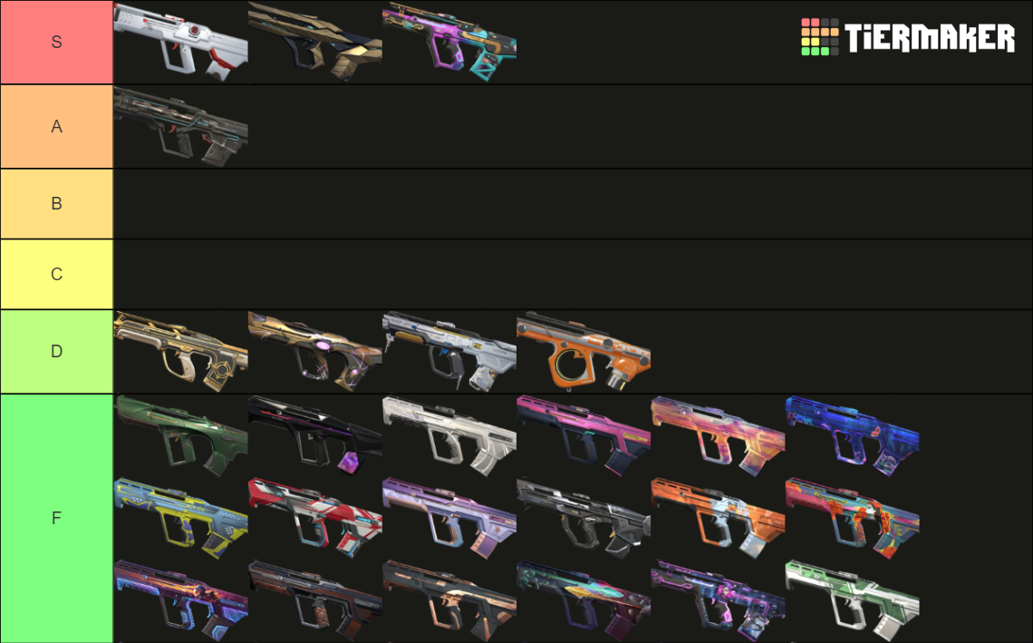 Valorant Bulldog Skins (March 2023) Tier List (Community Rankings ...