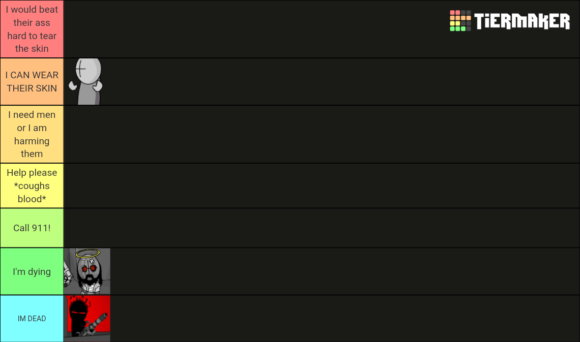 Madness Combat Characters Tier List (Community Rankings) - TierMaker