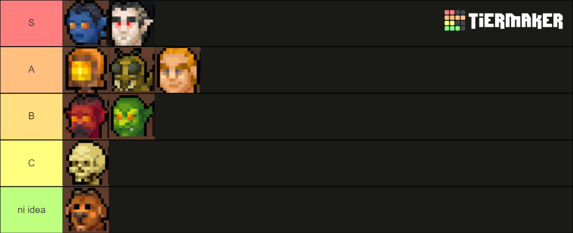 Barony Races Tier List (Community Rankings) - TierMaker