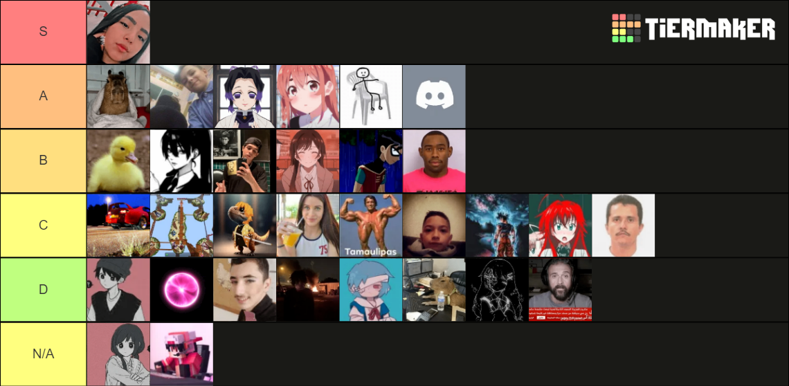 Ctf Hs Tier List Community Rankings Tiermaker