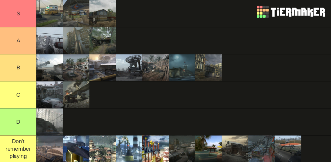 Call of Duty Black Ops Multiplayer Maps Tier List (Community Rankings ...