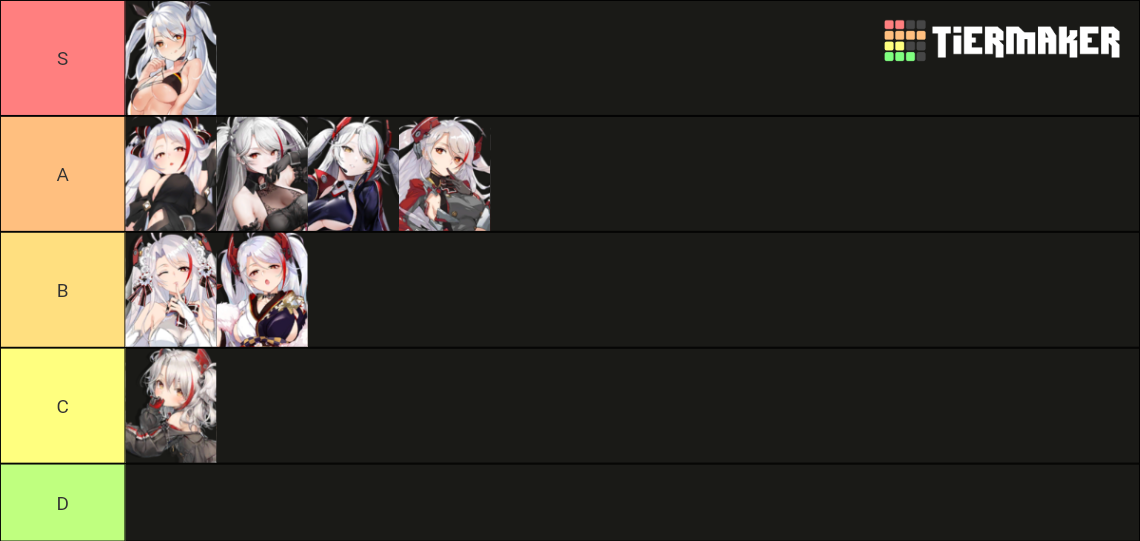 Azur Lane - All Prinz Eugen Skins Tier List (Community Rankings ...