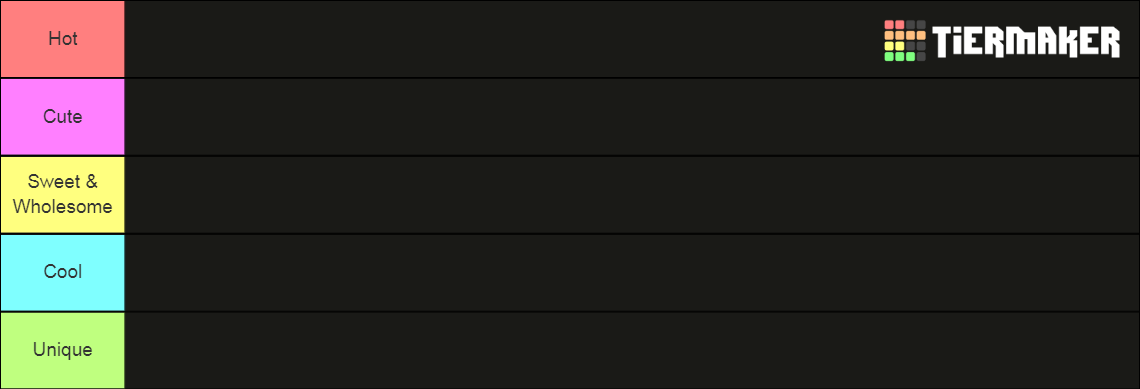 VTuber Model & Personality Tier List (Community Rankings) - TierMaker