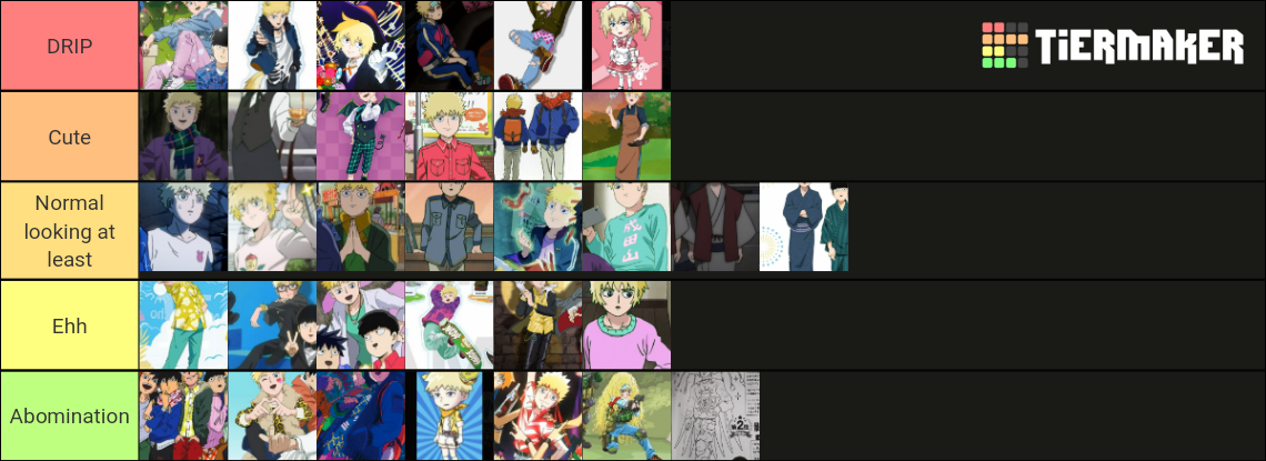 Teruki Hanazawa Appearances (Anime & Official Art) Tier List (Community ...