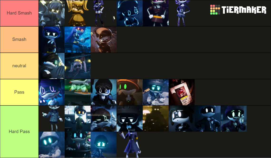 Smash or Pass Murder Drone's Tier List (Community Rankings) - TierMaker
