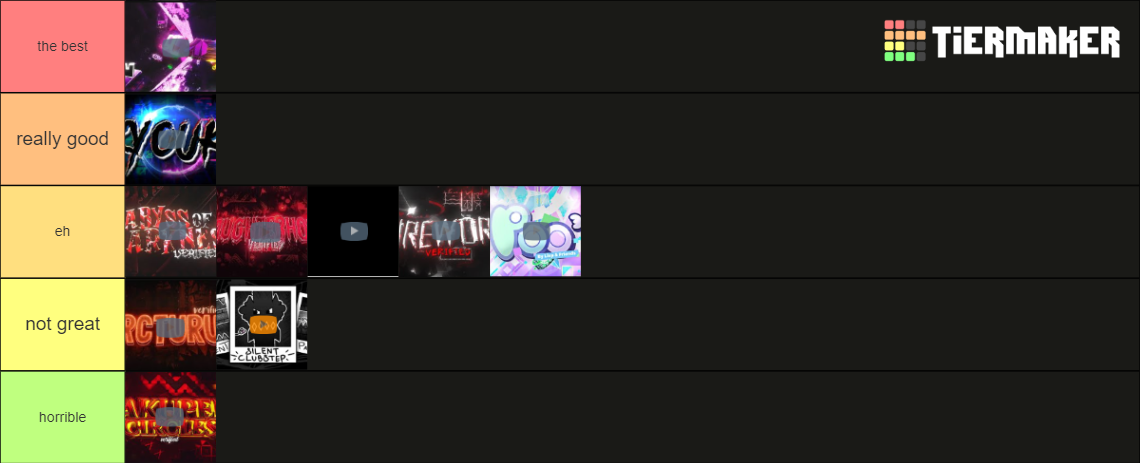 top 10 gd demons Tier List (Community Rankings) - TierMaker