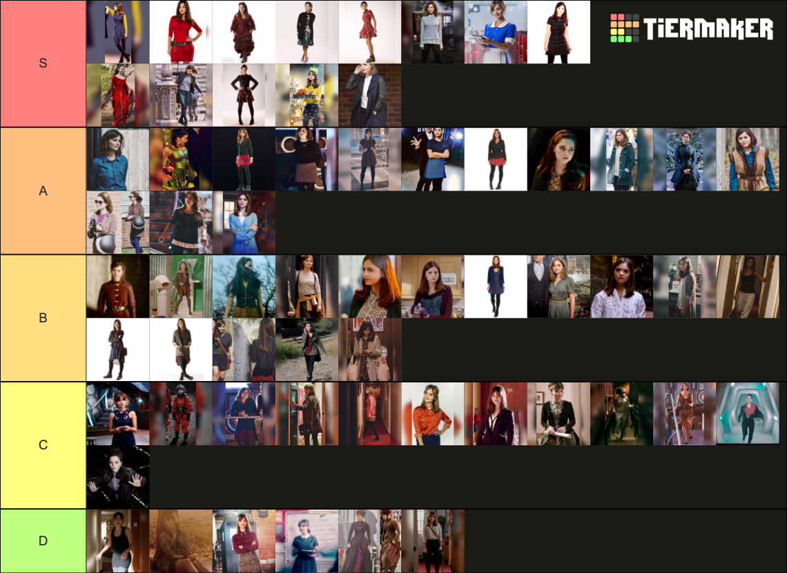 DOCTOR WHO Clara Oswald Outfits Tier List Community Rankings DOCTOR WHO Clara Oswald Outfits Tier List Community Rankings