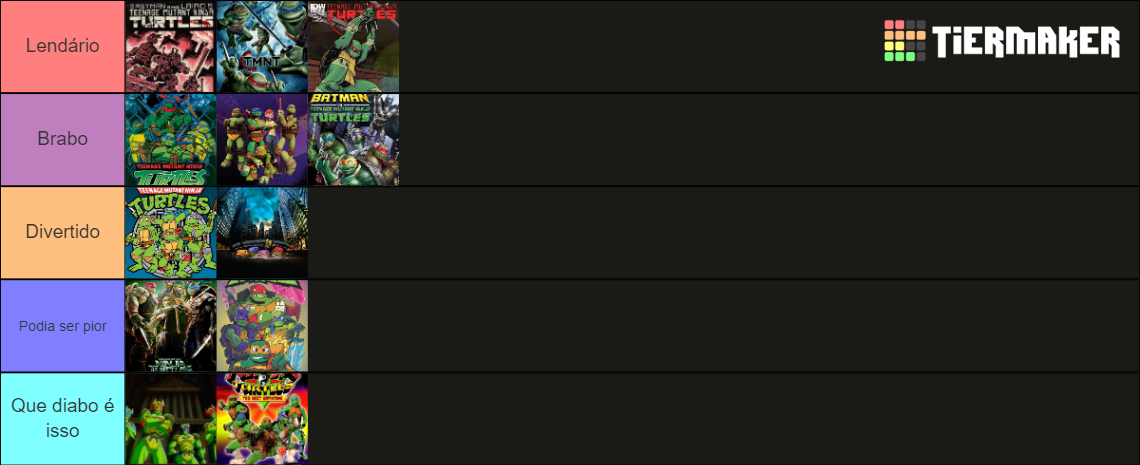 Teenage Mutant Ninja Turtle Incarnations Tier List (Community Rankings ...