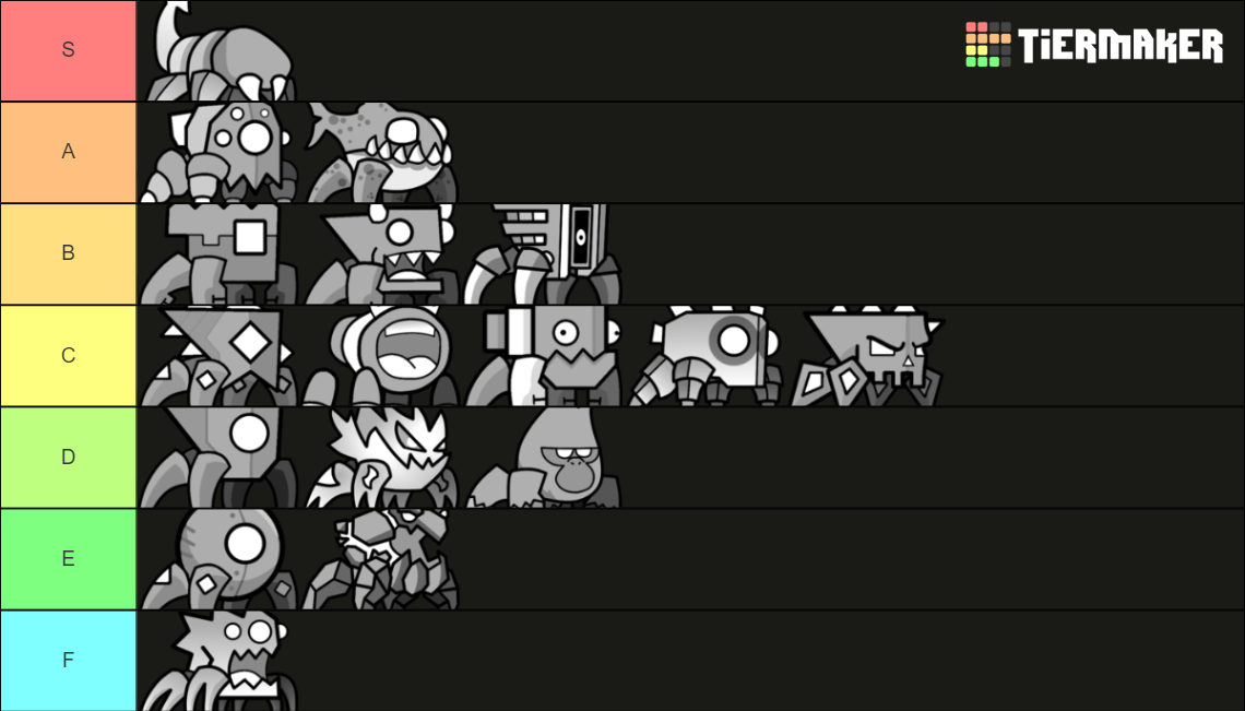 Geometry Dash Spiders Tier List (Community Rankings) - TierMaker